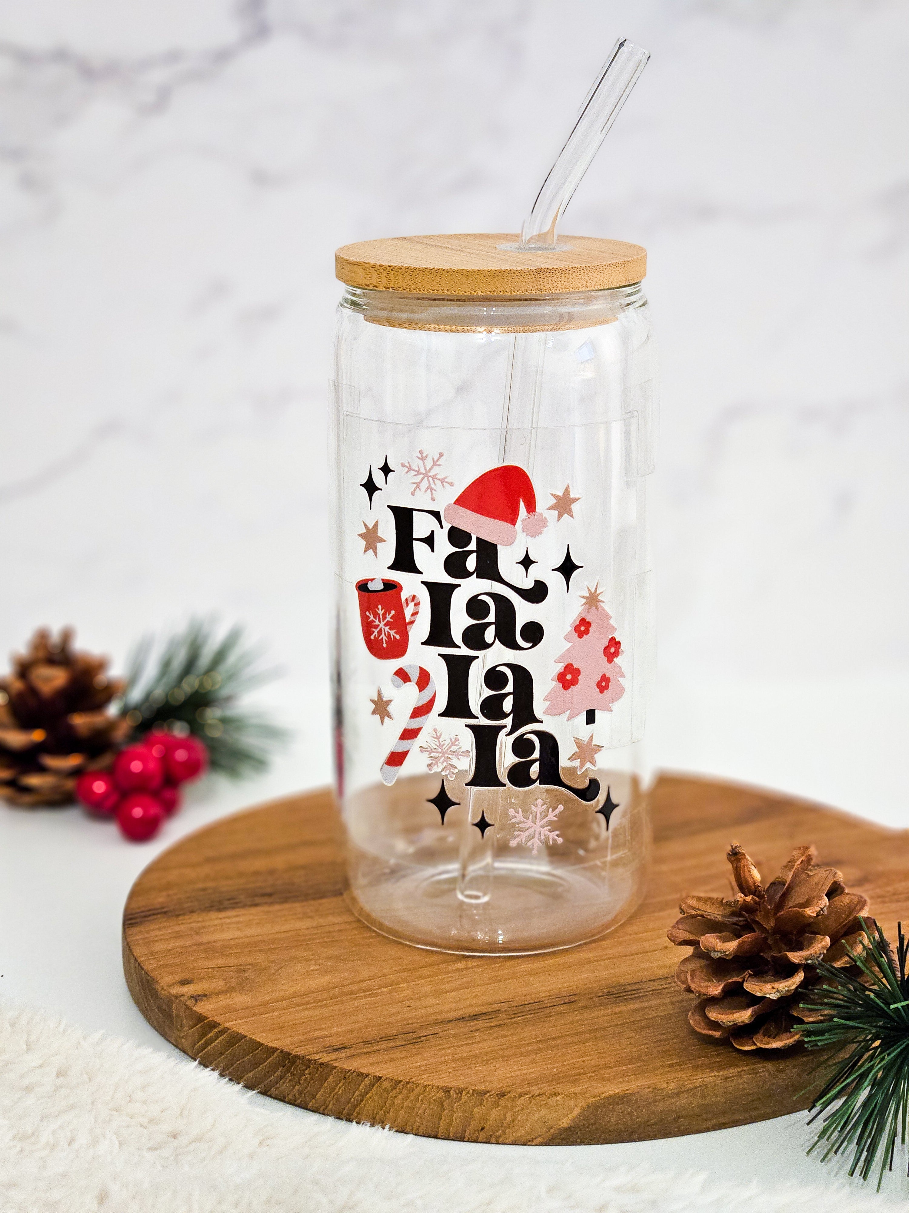 Falalala Cup - Handcrafted Christmas Drinkware by Paper County